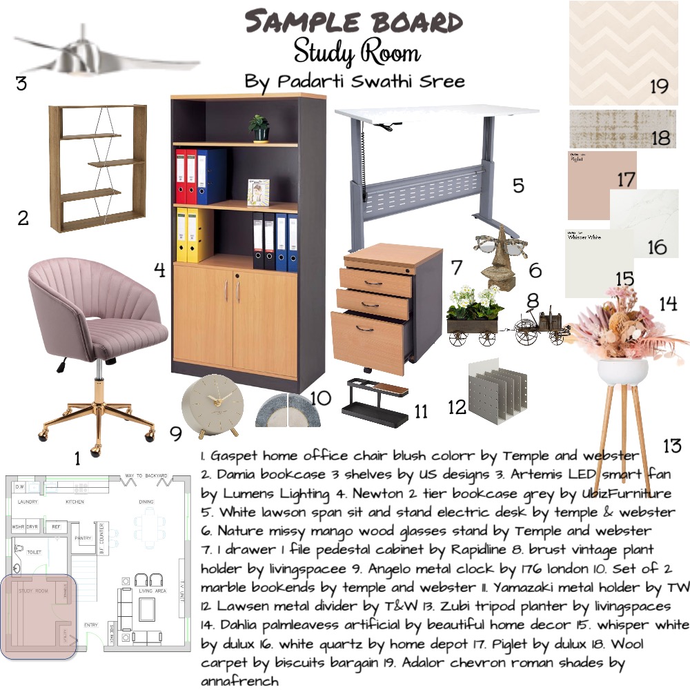 sample board Interior Design Mood Board by Swathisree - Style Sourcebook