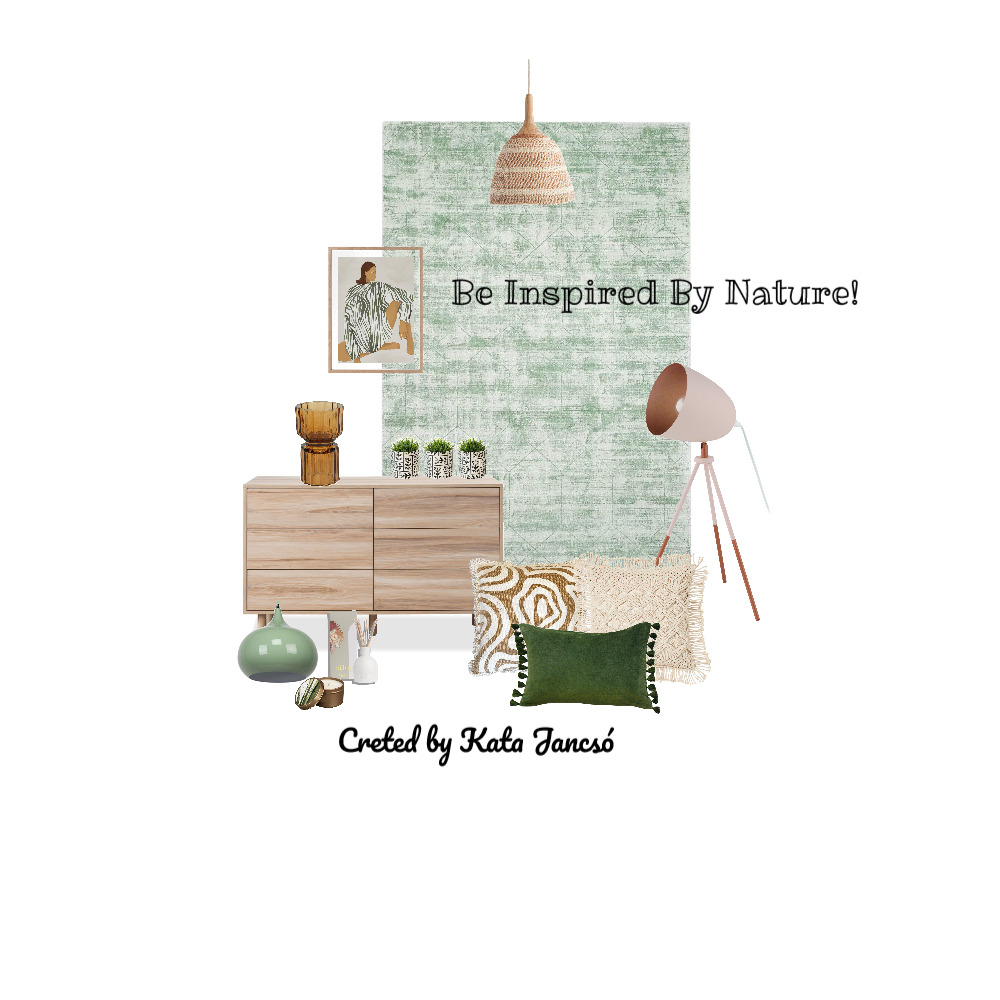Be Inspired by Nature Interior Design Mood Board by Kata Jancsó - Style ...