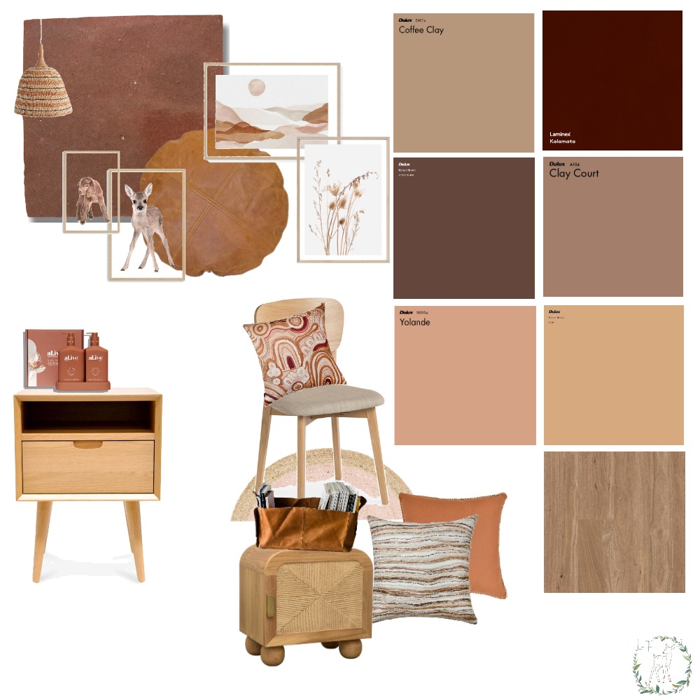 Kaya Interior Design Mood Board by Laurel and Fawne - Style Sourcebook