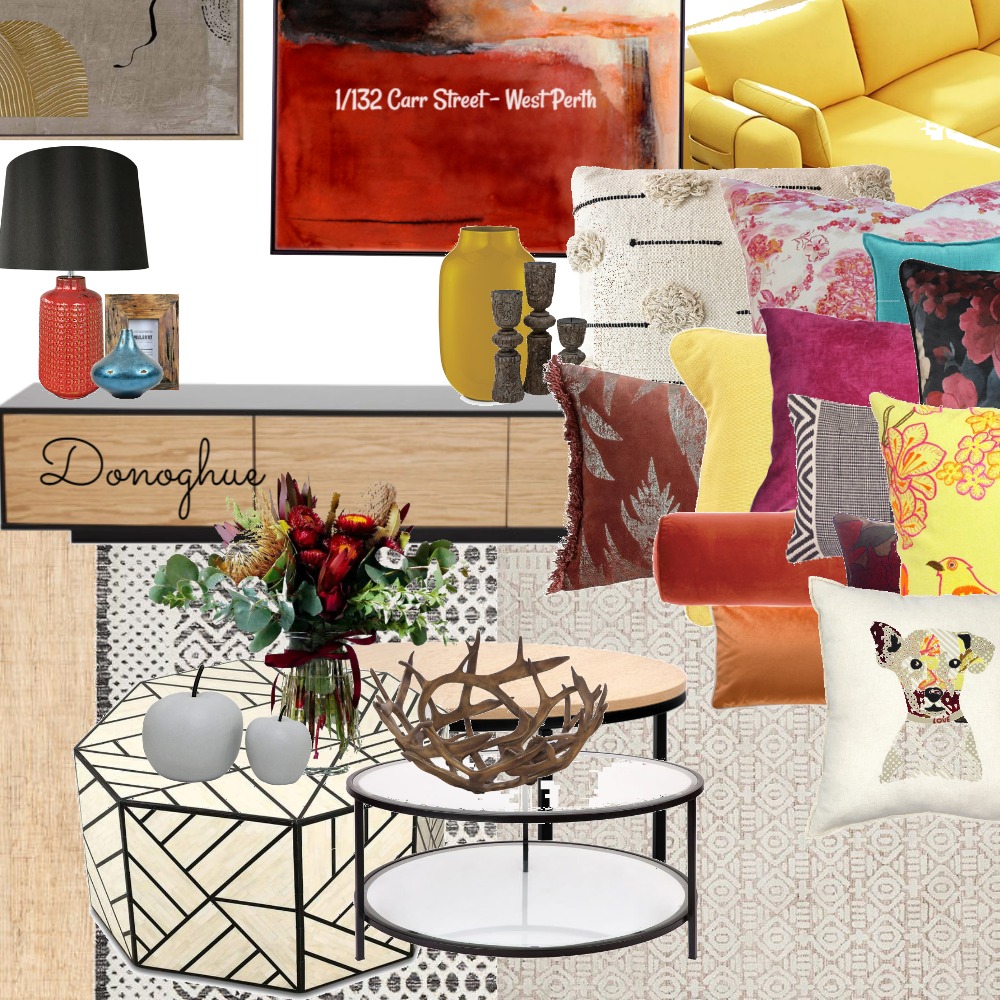 Donaghue Lounge Interior Design Mood Board by Colette - Style Sourcebook