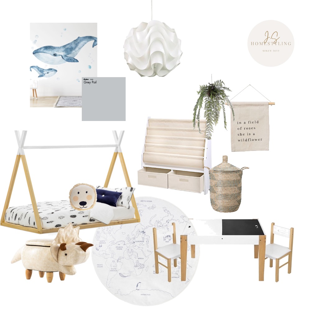 Moodboard - kidsroom Interior Design Mood Board by J.S Homestyling ...