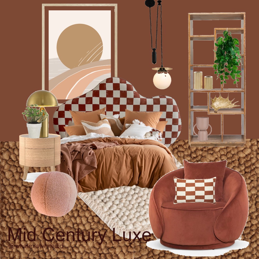 Mid century modern luxe Interior Design Mood Board by WHAT MRS WHITE ...