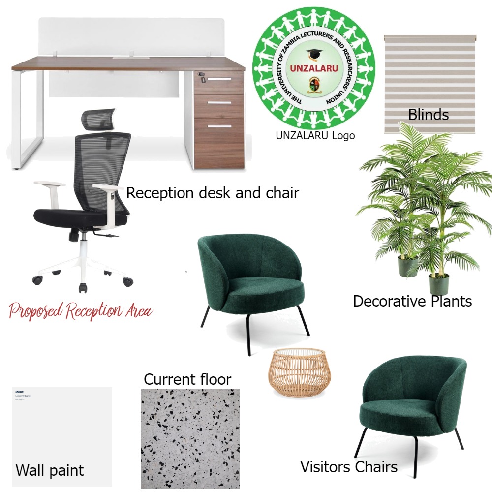 RECEPTION Interior Design Mood Board by Brenda Maps - Style Sourcebook