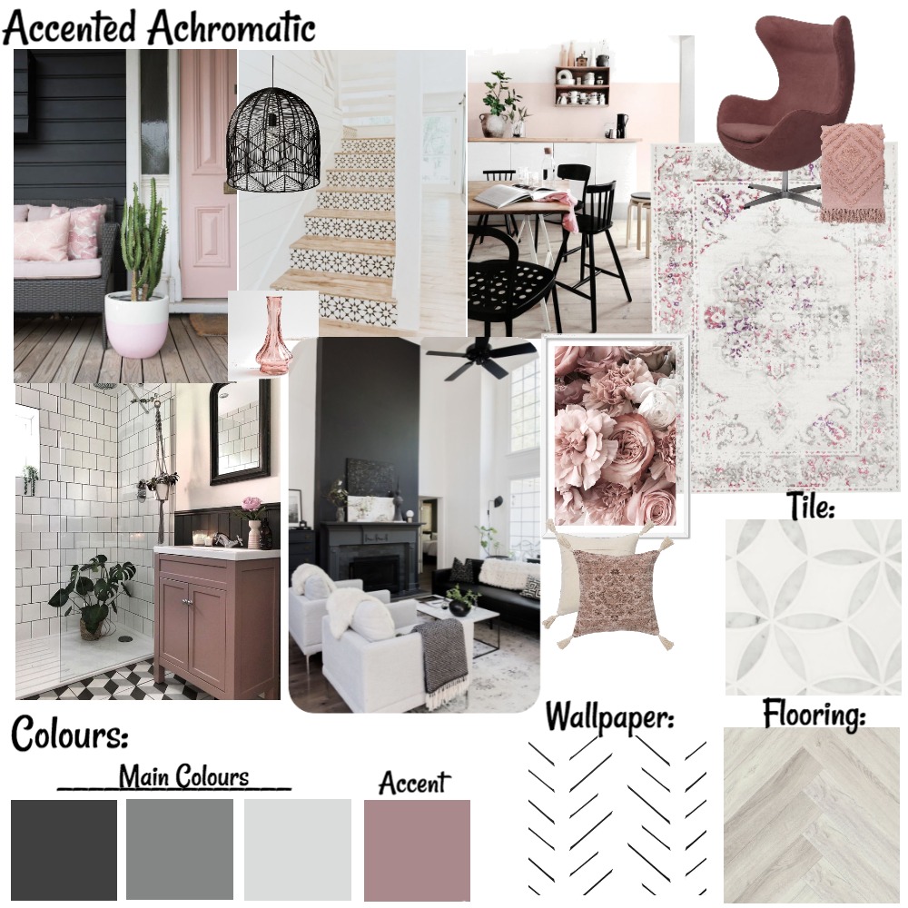 Assignment 6 Achro - Mood Board Interior Design Mood Board by Shaelyn ...