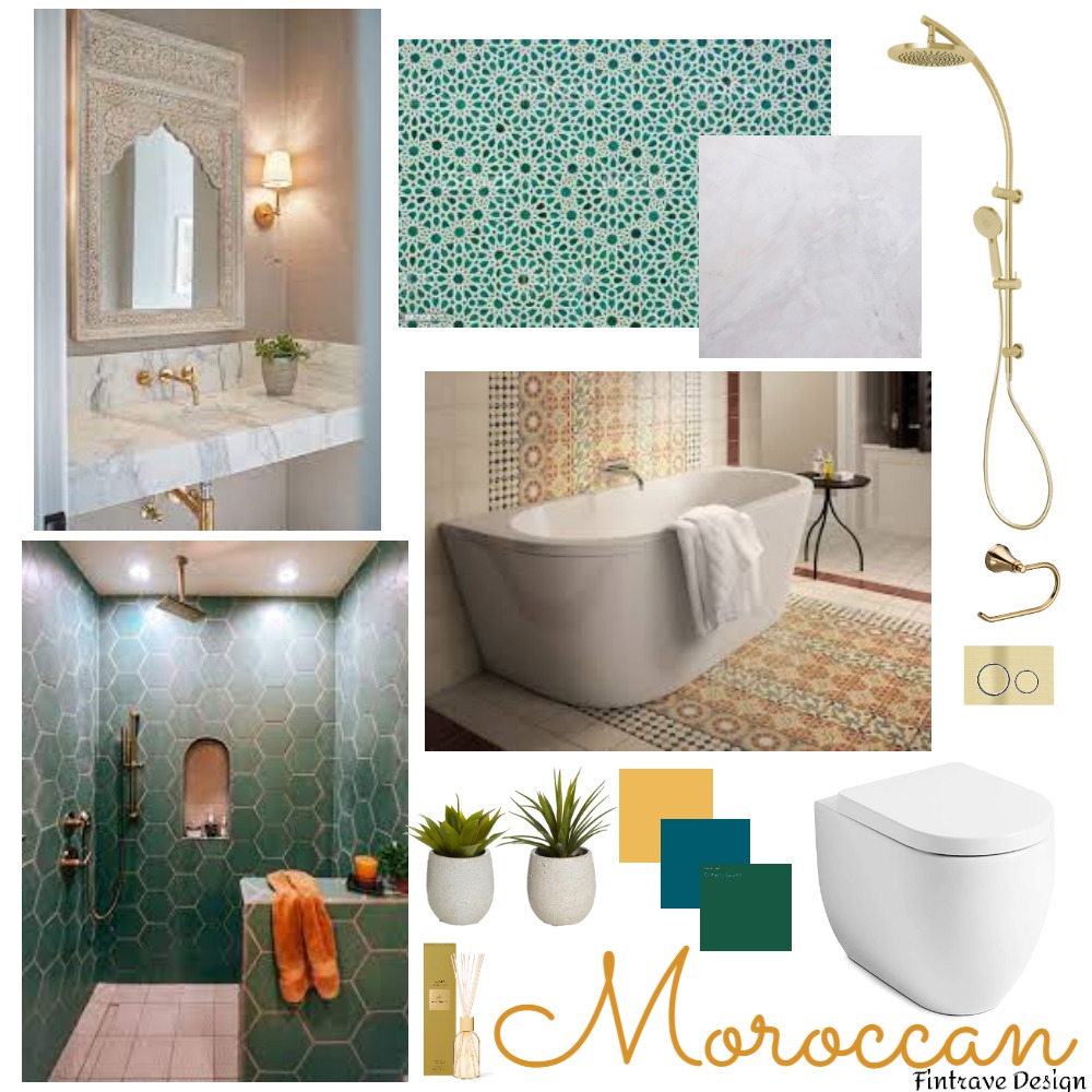 Moroccan Interior Design Mood Board by yacine - Style Sourcebook