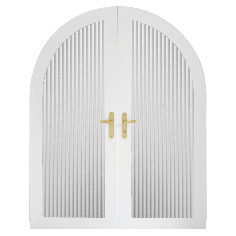 DOUBLE ARCH FRONT DOORS by Hardware Concepts - Style Sourcebook