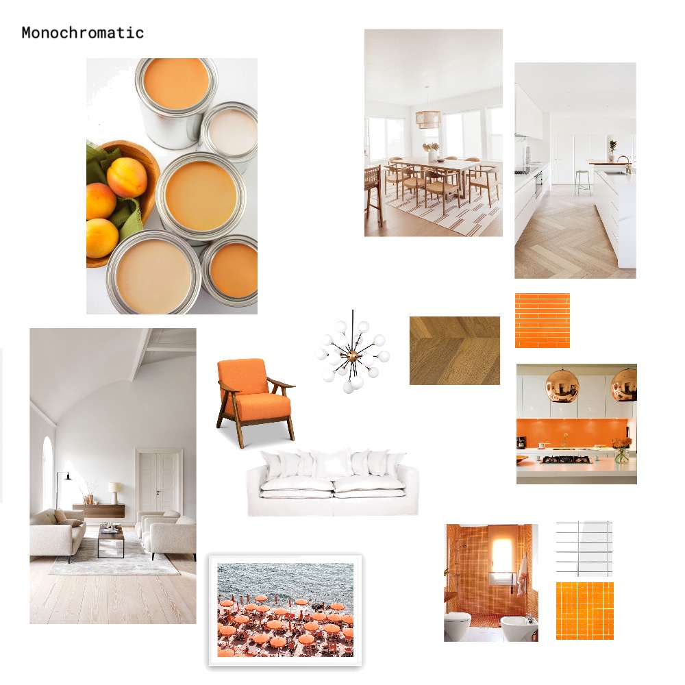 Colour Scheme Monochromatic Interior Design Mood Board by AleVale1980 ...