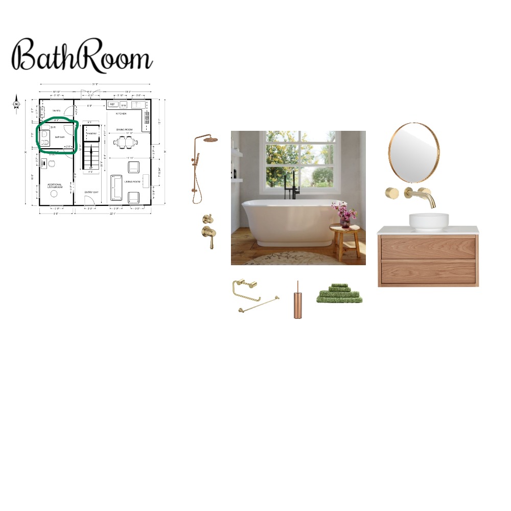 Bathroom Interior Design Mood Board by Iman Sawan - Style Sourcebook
