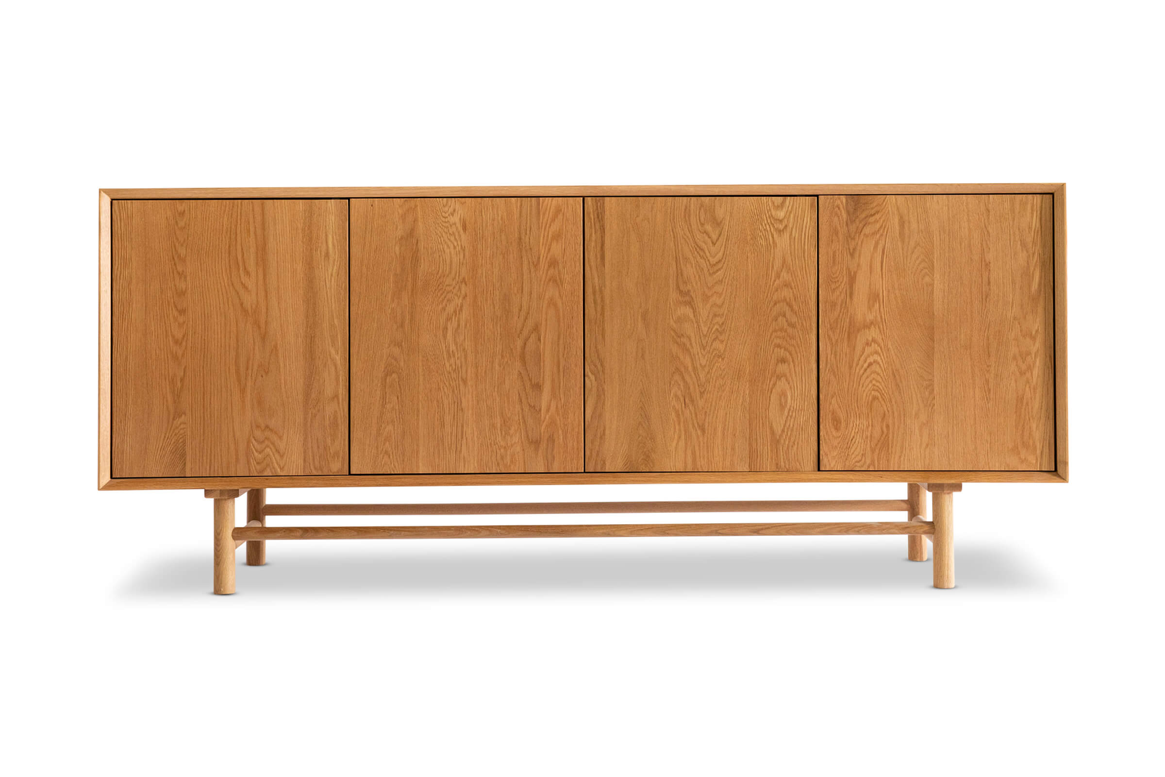 Ollie 180cm Sideboard, Oak Wood, by Lounge Lovers by Lounge Lovers ...