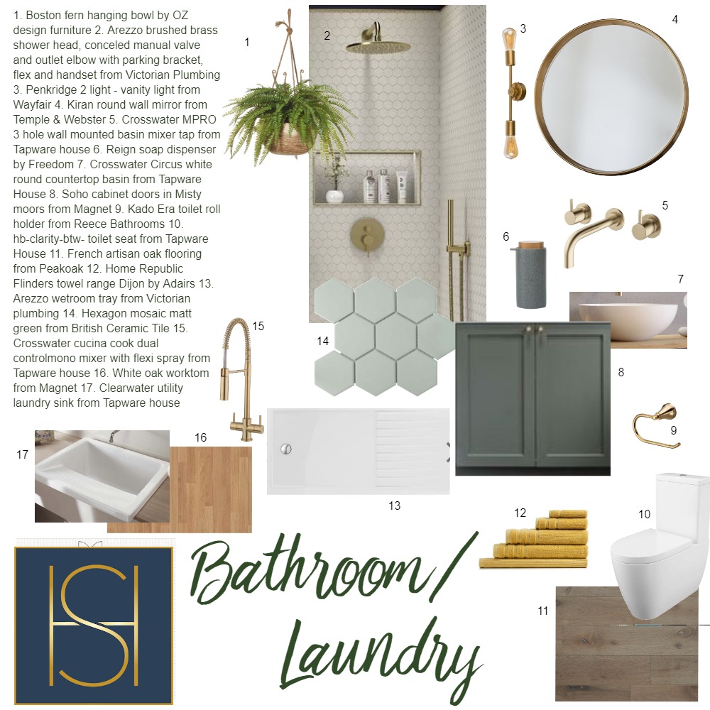 Bathroom sample board Interior Design Mood Board by robertadifa1 ...