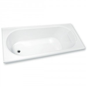 Aruba Rectangle Inset Bath 1520mm | Made From Acrylic In White By ...