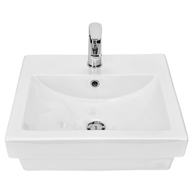 Projix Inset Basin | Made From Vitreous China In White By Raymor by ...
