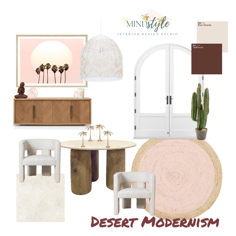 Desert Modernism Interior Design Mood Board by Shelly Thorpe for ...