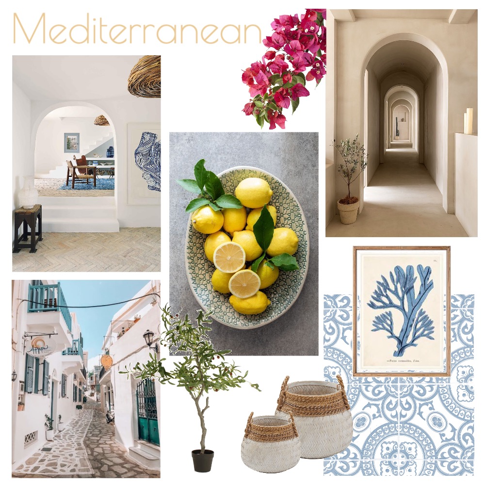 Mediterranean Inspiration Interior Design Mood Board by Chris - Style ...