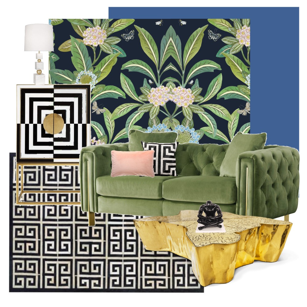 Maximalism Interior Design Mood Board by The Cottage Collector - Style ...