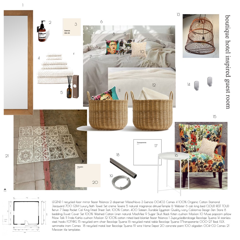 IDI module 10 sampleboard Interior Design Mood Board by Detsign - Style Sourcebook