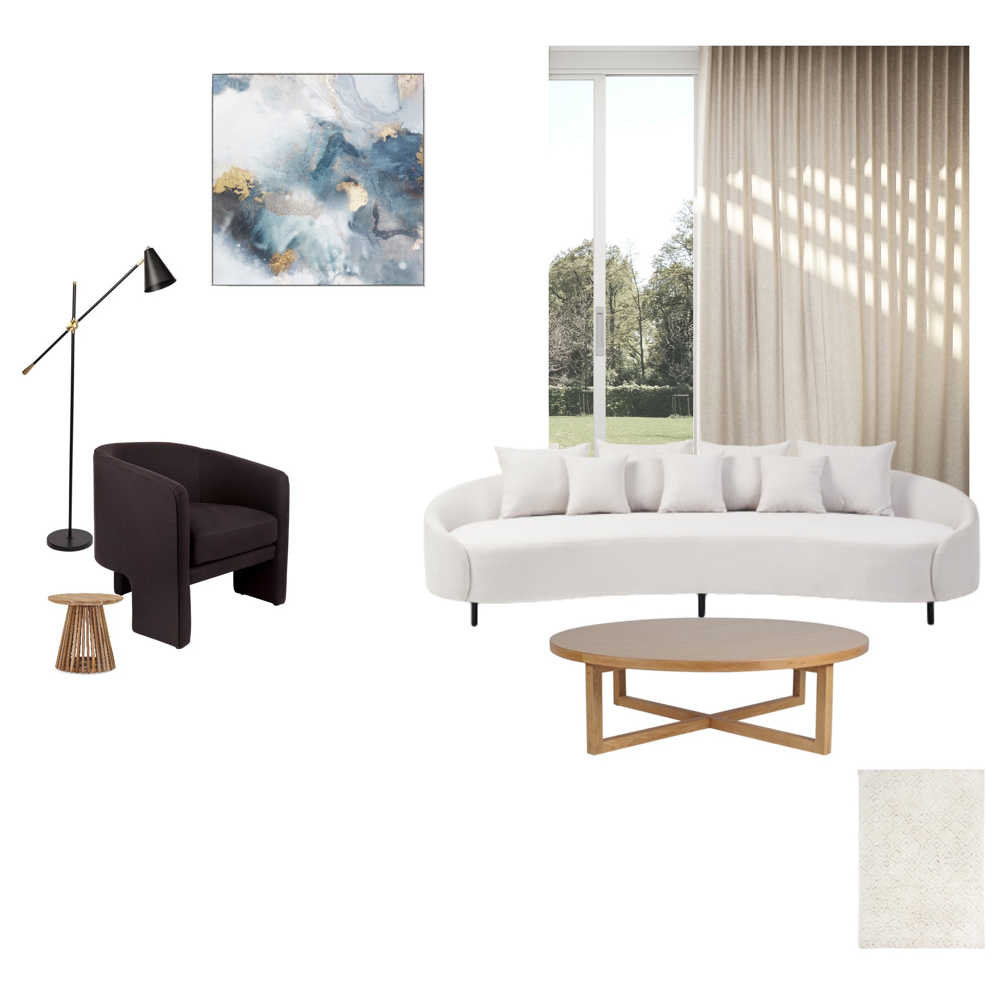 Contemporary Interior Design Mood Board by Shanina94 - Style Sourcebook