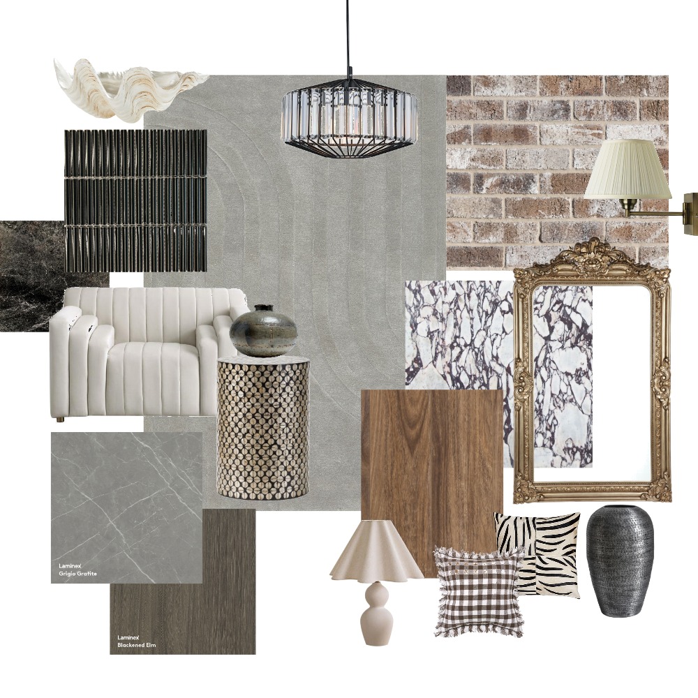 Simple Turned Eclectic English Interior Design Mood Board by Karneliann ...