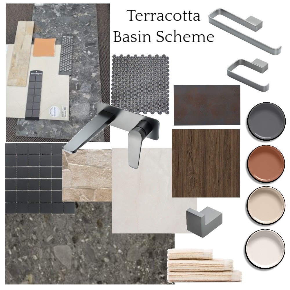 Terracotta Basin Scheme Interior Design Mood Board by JJID Interiors ...