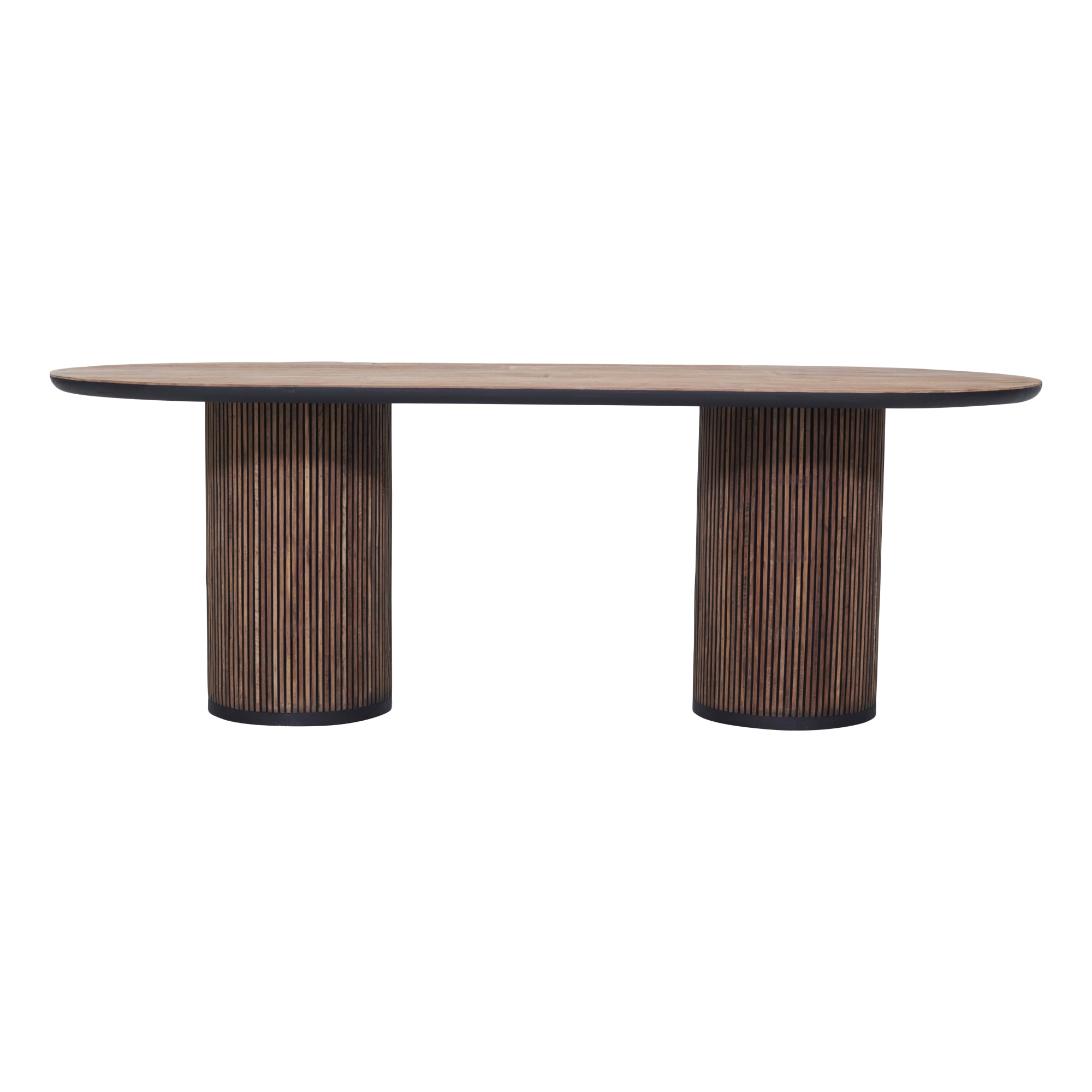 Monaco Dining Table 225cm in Reclaimed Teak by OzDesignFurniture ...