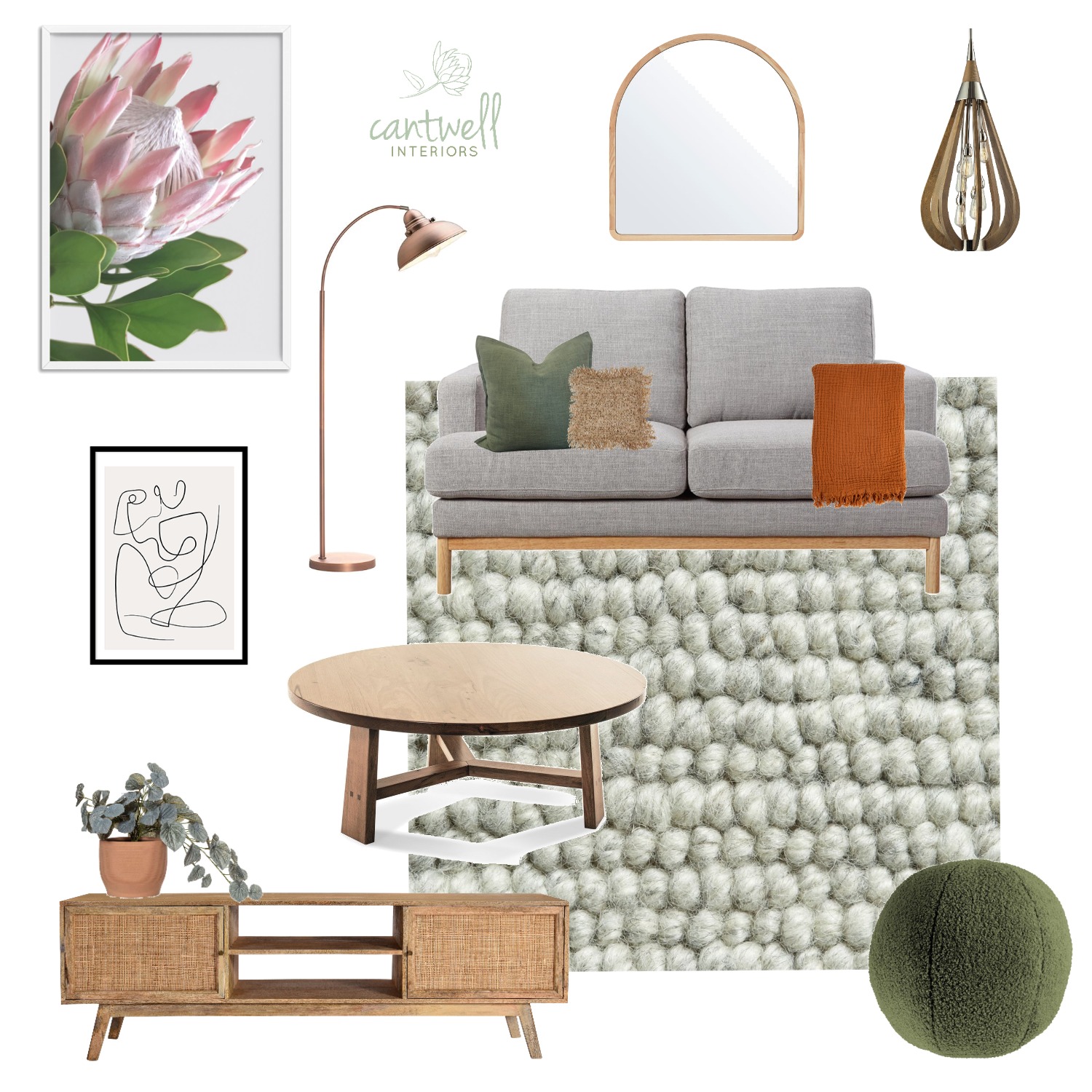 Relaxation kit Interior Design Mood Board by Cantwell Interiors - Style ...