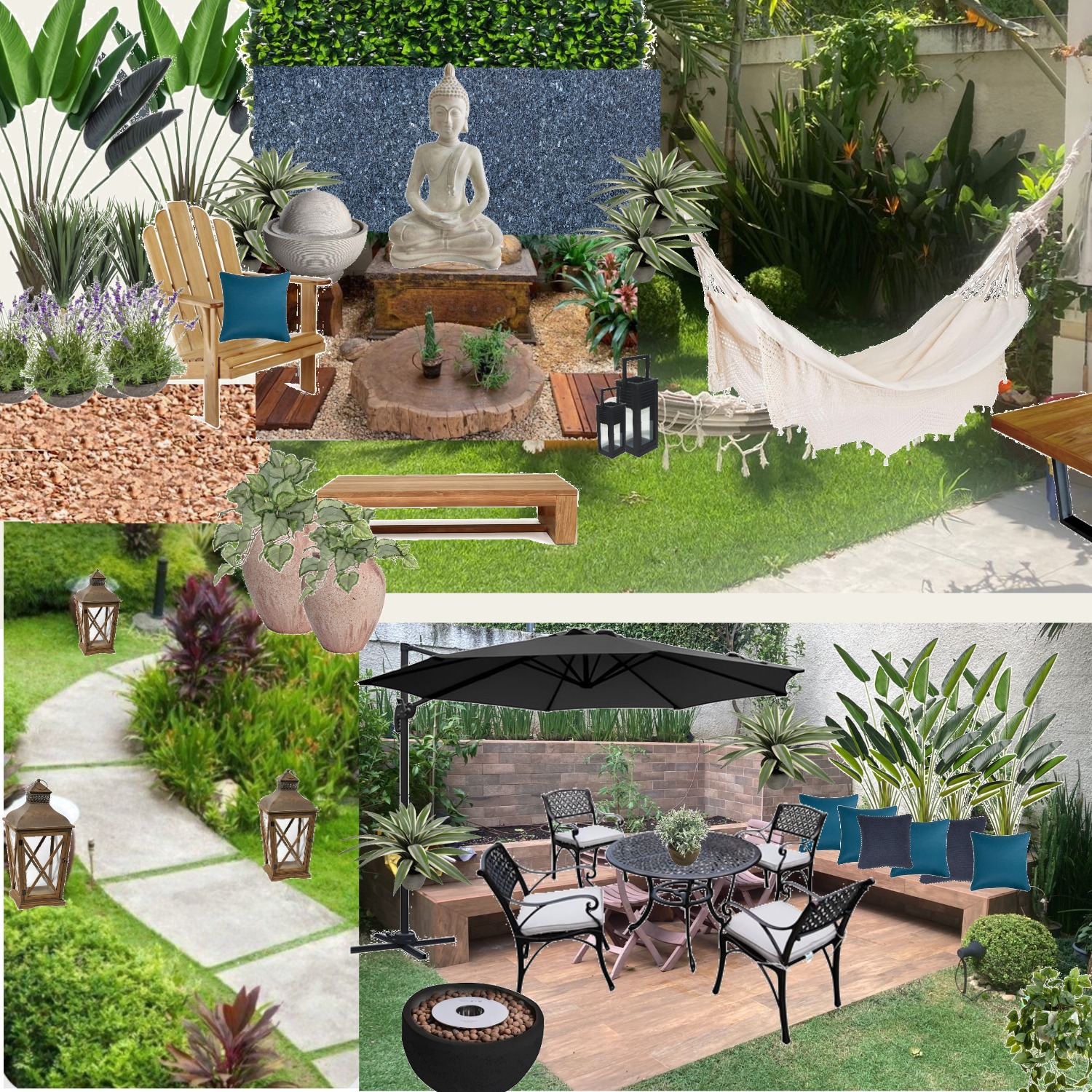 Quintal Paisagismo ISA & FER Interior Design Mood Board by Tamiris - Style Sourcebook