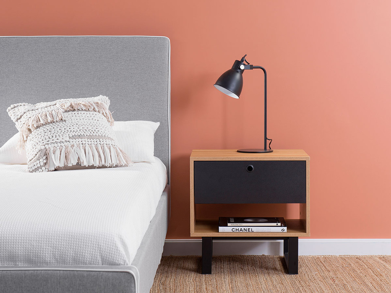 Parker Bedside Table - Natural by Mocka - Style Sourcebook