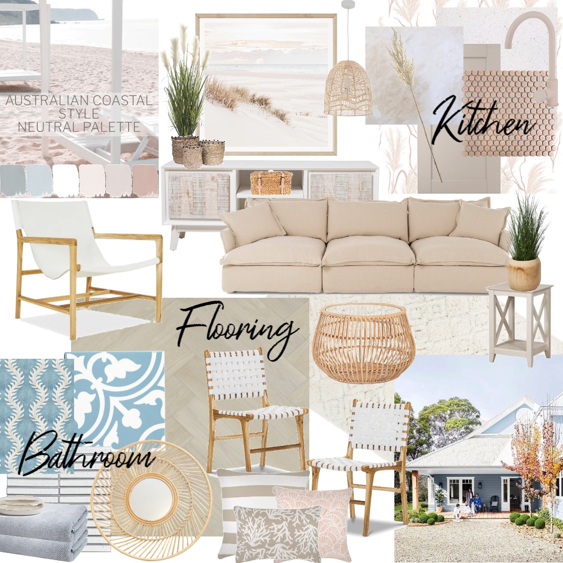 Coastal Reno Board Interior Design Mood Board by Lucey Lane Interiors ...