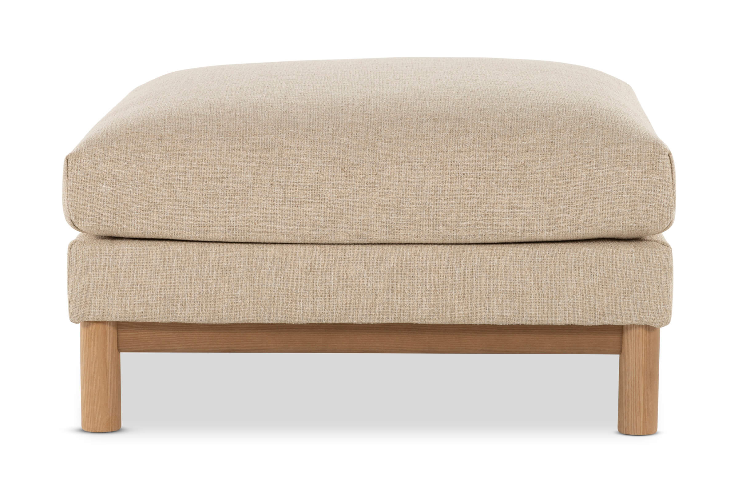 Stella Modern Ottoman, Beige, by Lounge Lovers by Lounge Lovers - Style ...