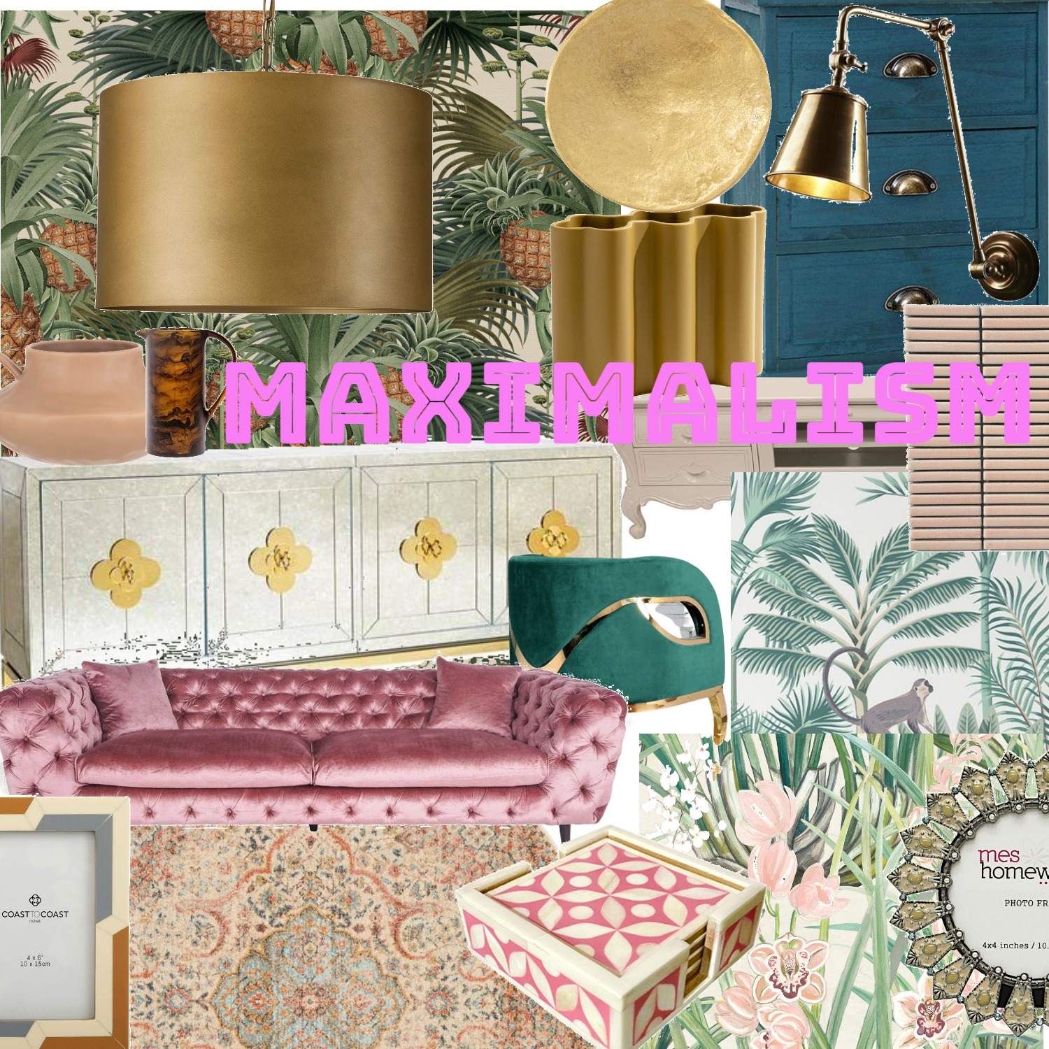 Maximalism Interior Design Mood Board by Interiors_by_Cherie - Style ...