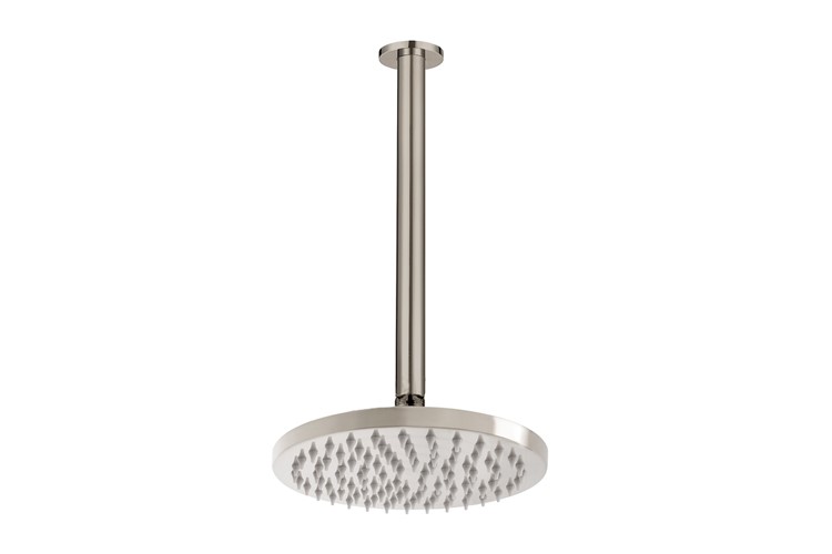 Bloom Shower Rose & Dropper Brushed Nickel by ADP - Style Sourcebook