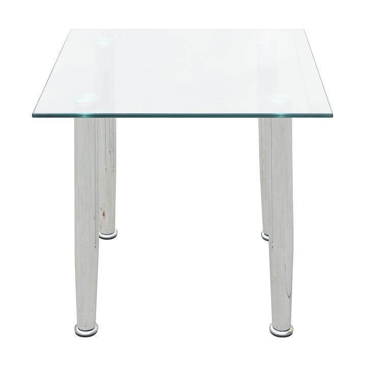Mico Glass Top Lamp Table by Brighton Home - Style Sourcebook