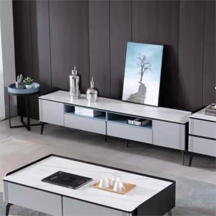 Laramie Sintered Stone Top Modern TV Unit, 200cm by OZWorld - Style ...