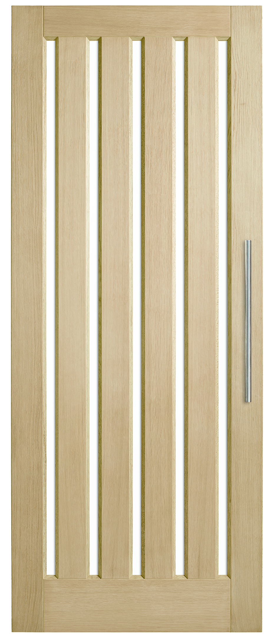 Blonde Oak AWO 5VG Entrance Door by Corinthian Doors - Style Sourcebook