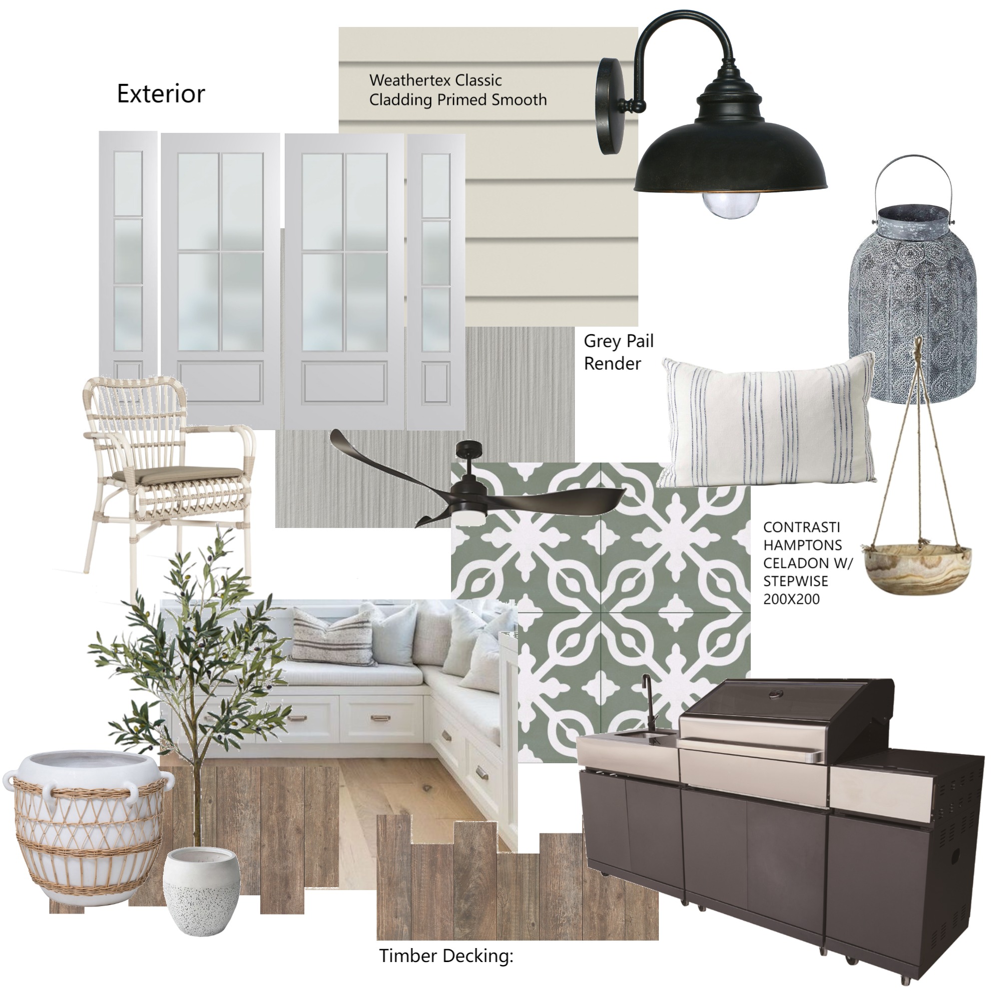 Hampton House Exterior Interior Design Mood Board by Chelsea.yuexi ...