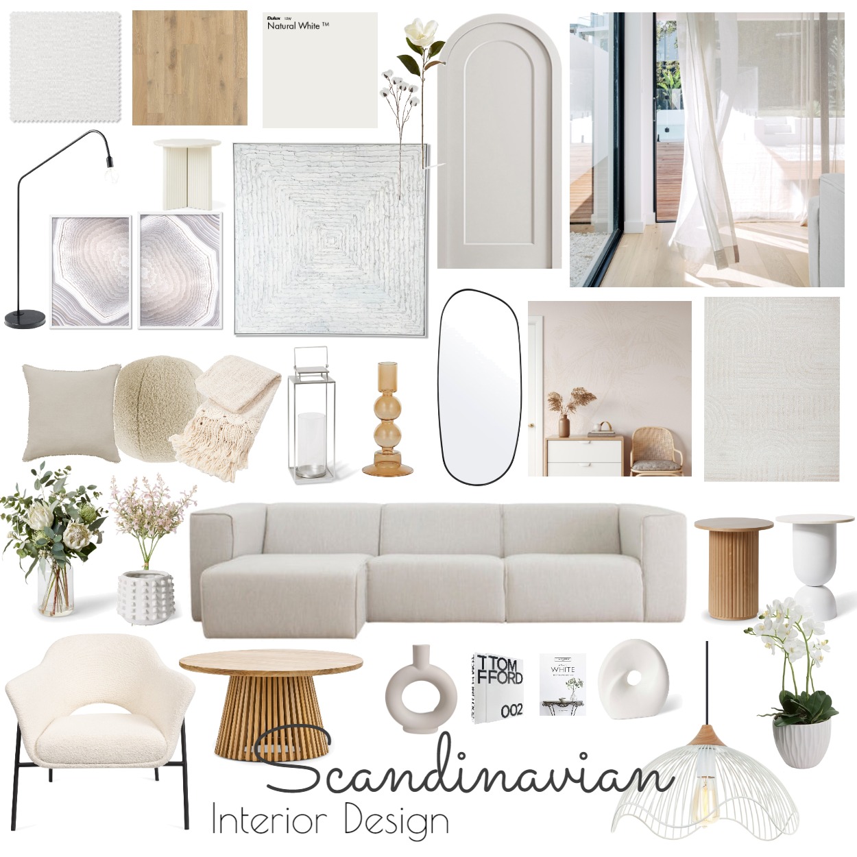 Scandinavian Interior Design Interior Design Mood Board by ZeynepDesign ...