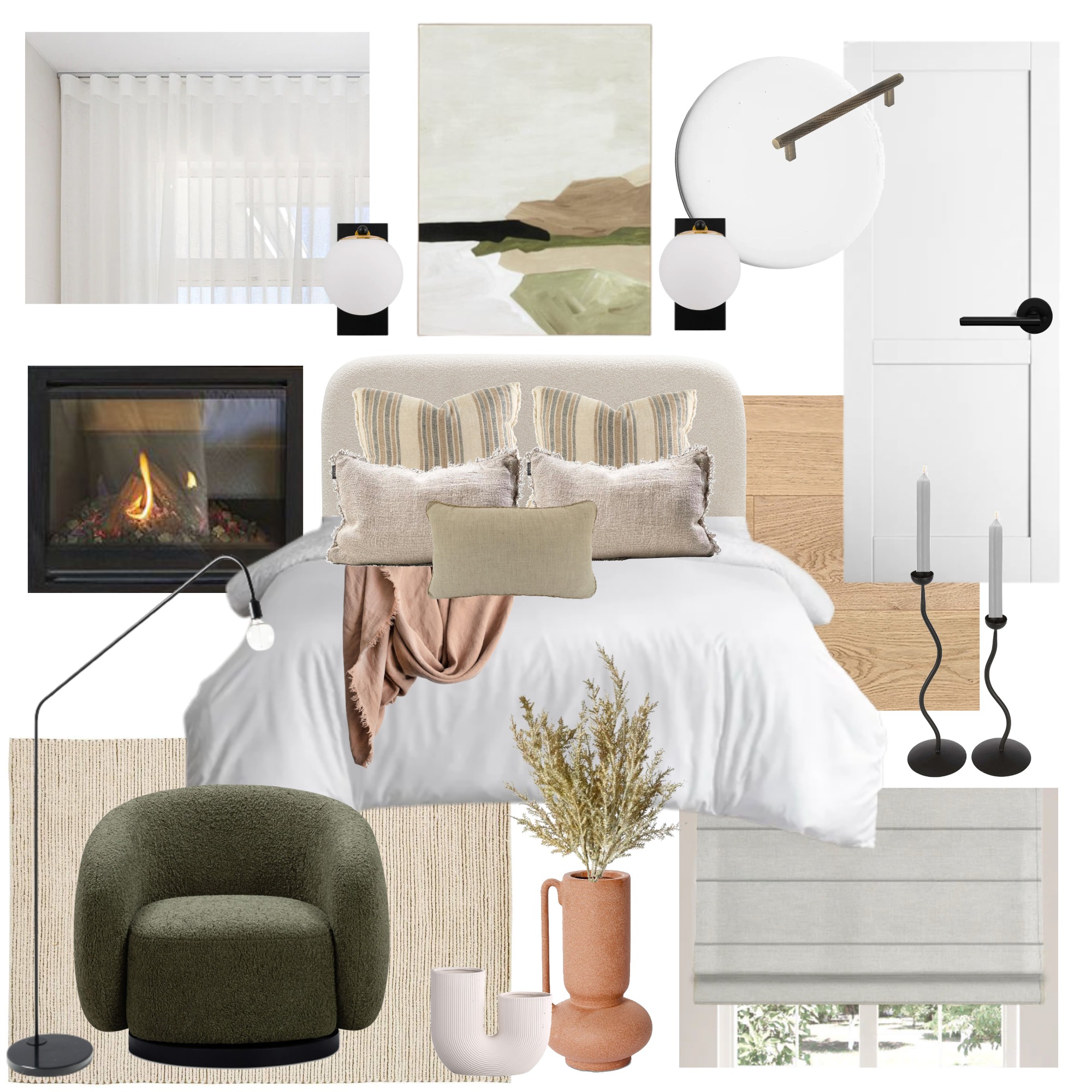 The Block - Steph & Gian's Studio Room Interior Design Mood Board by ...